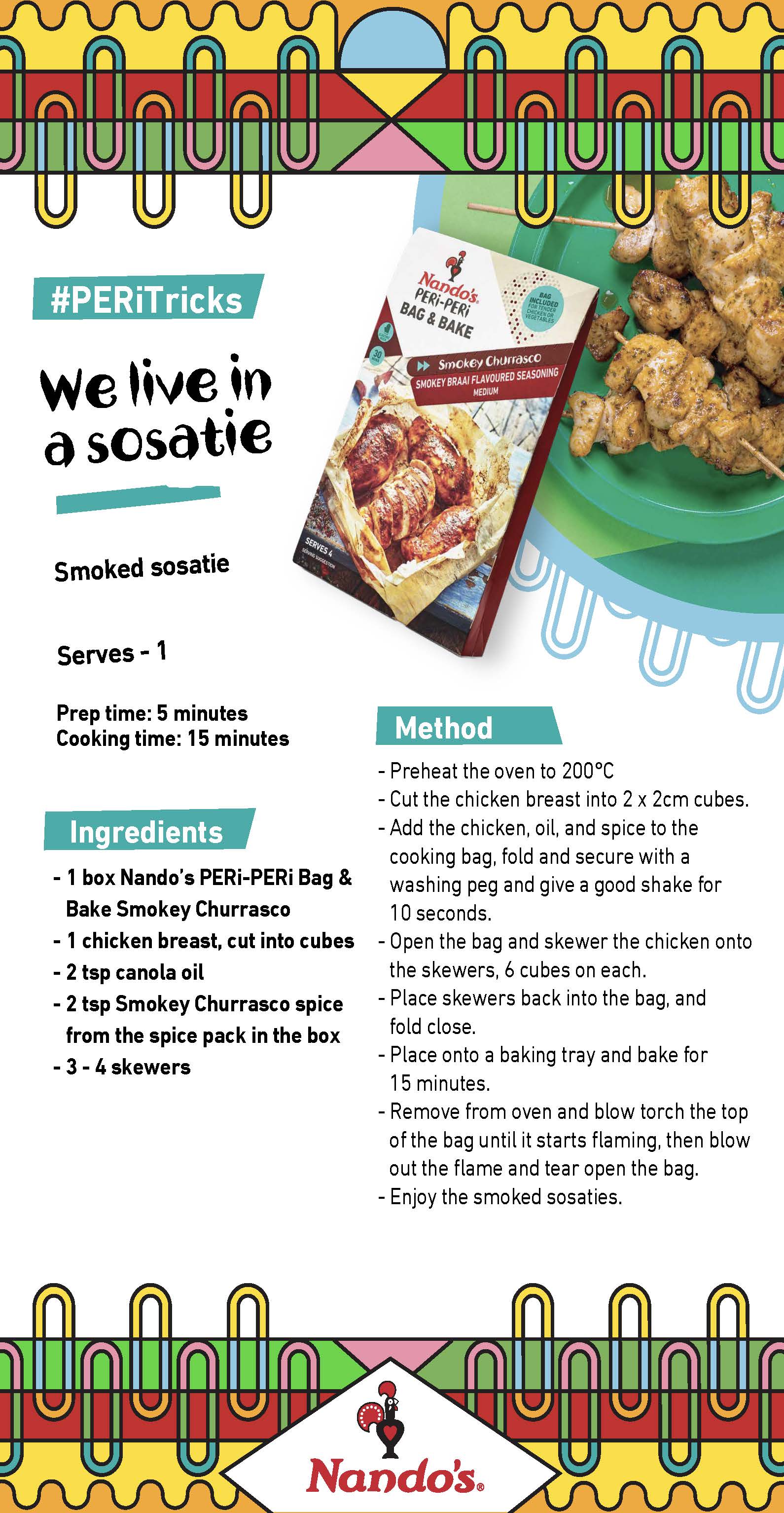 Nando's South Africa - We live in a sosatie